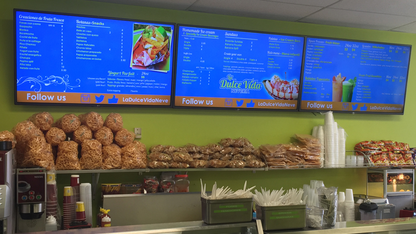 Digital Menu-Dulce Vida Neveria – Unidos Marketing Network